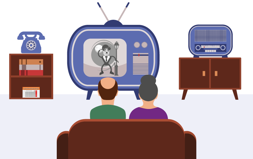 Tv television and film images store